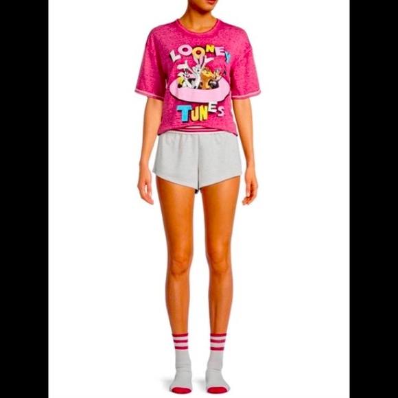 Warner Bros. | Intimates & Sleepwear | Nwt S 4 6 Ladies Pajamas Sock ...